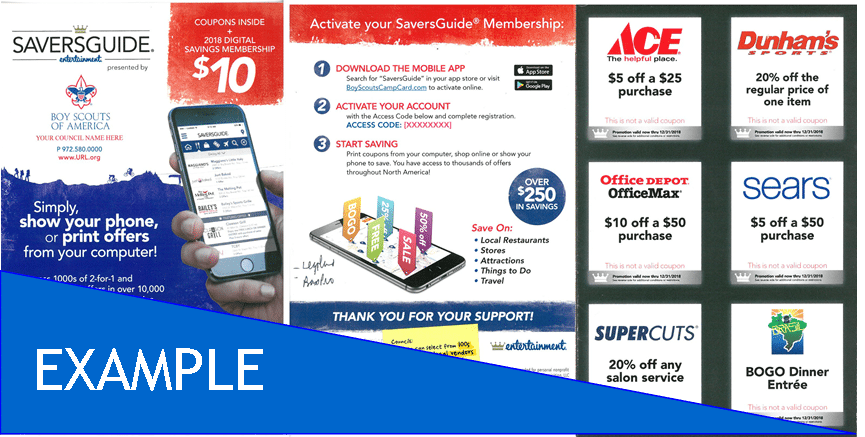 Camp Card Example - Greater Tampa Bay Area Council