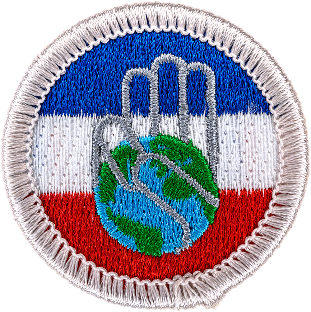 Citizenship in Society merit badge patch - Greater Tampa Bay Area Council
